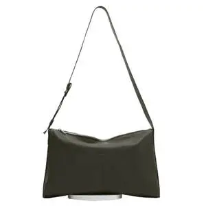 ÉCOTORIE Freya Dark Moss Leather Tote Bag