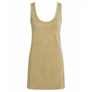 MARIANNE BY MARIE JORDANE Shimmering Mini Dress - Gold
