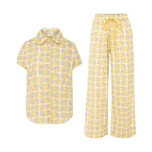 LOVE LETTERS X Nour Pyjama - Yellow