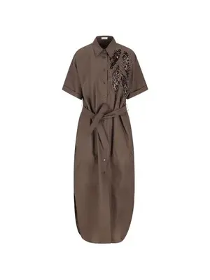 Brunello Cucinelli Short Sleeve Day Dresses