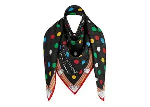 LOUIS VUITTON X Yayoi Kusama Painted Dots Monogram Shawl
