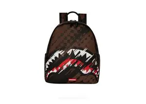 SPRAYGROUND Sharks In Paris Night Drfit Savage Backpack - Brown