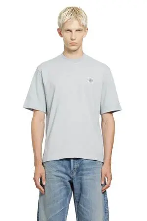 Stone Island 2100030 Combed Organic Cotton Jersey - Grey