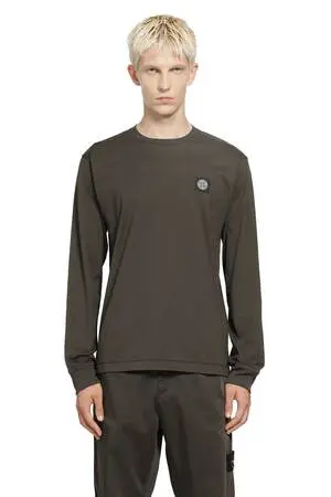 Stone Island 2100031 60/2 Cotton Jersey - Grey