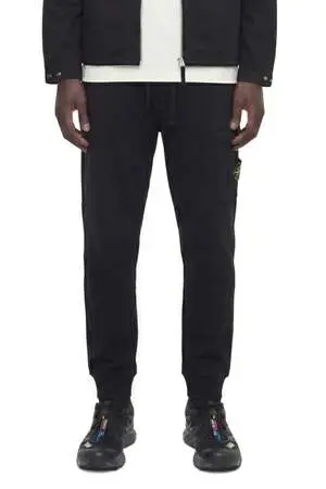 Stone Island 620001 Cotton Fleece Cargo Joggers