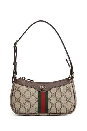 Gucci Ophidia Mini Shoulder Bag - Beige