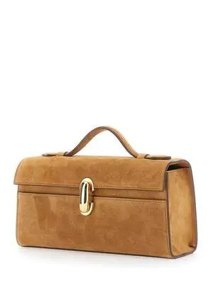 Savette The Symmetry Pochette Suede Handbag - Multicolor
