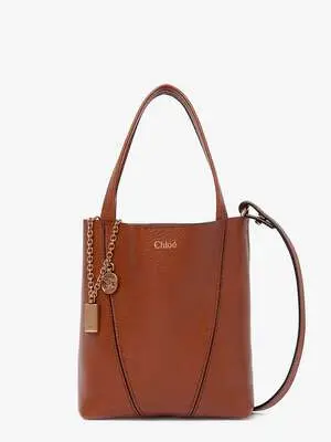 Chloé CHLOE Spin Leather Crossbody Bag Multicolor