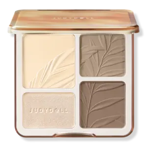 JUDYDOLL 2 In 1 Highlighter Contour Palette - 02 Tree Shadow Palette
