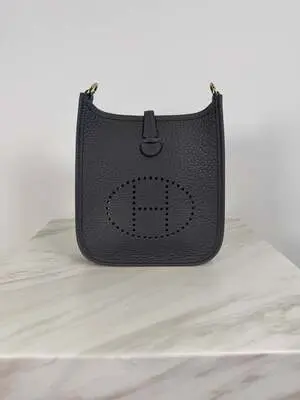 Hermès Evelyne Bag - Blue