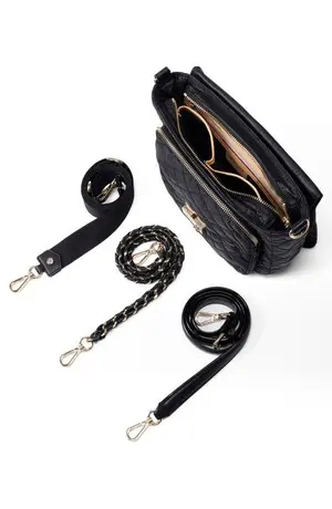 Mz Wallace Medium Crosby Lock Crossbody