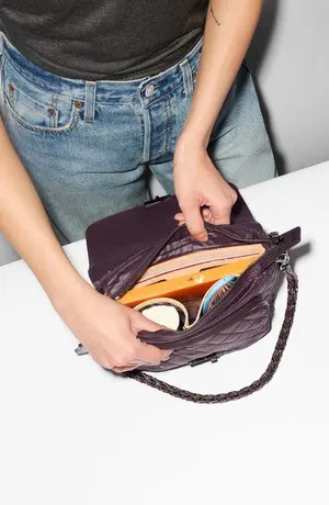 Mz Wallace Medium Crosby Lock Crossbody