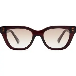 AIRE Nightglow Cat Eye Sunglasses Chestnut