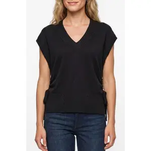 LIVERPOOL V Neck Dolman Sweater - Black