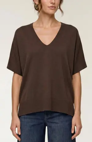 LIVERPOOL V-neck Dolman Pullover - Java