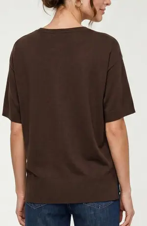 LIVERPOOL V-neck Dolman Pullover - Java