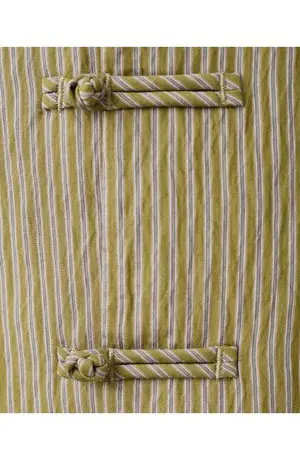 Mango Striped Toggle Vest