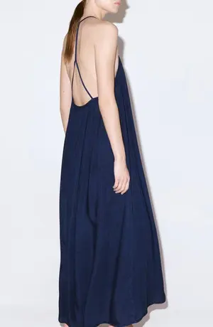 Mango A-line Lyocell Dress