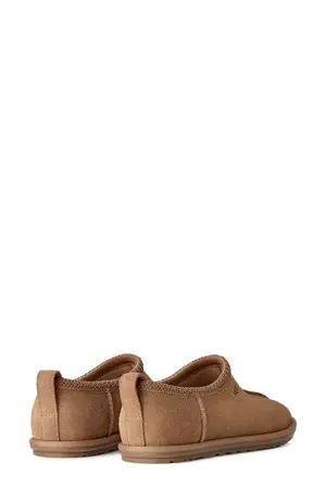 UGG Tasman Deconstructed Genuine Shearling Lined Slipper - Chestnut