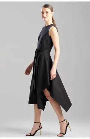 Natori Sleeveless Asymmetrical Dress