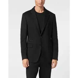 Philipp Plein Blazer Fleece Set Men Black