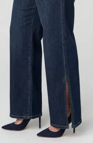 LIVERPOOL Weekender Side Slit Wide Leg Jeans
