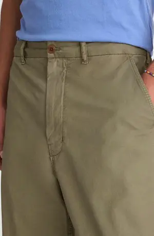 Madewell Cotton Poplin Utility Pants