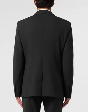 Philipp Plein Regular Fit Blazer Rever 2 Bottoni