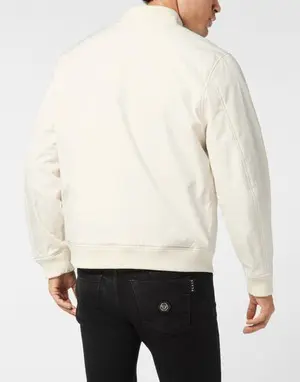 Philipp Plein Nylon Bomber Jacket