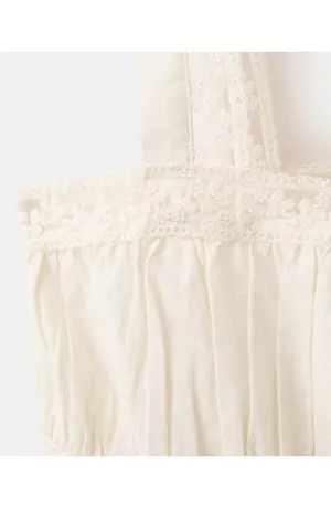 Mango Cotton Lace Top