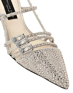 Philipp Plein Multi-strap Mid-heel Slingbacks 5 Mix Strass