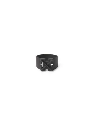 Off-White Painted Arrow Ring