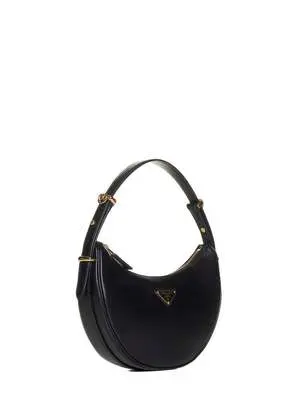 Prada Borse Arque' Leather Bag By