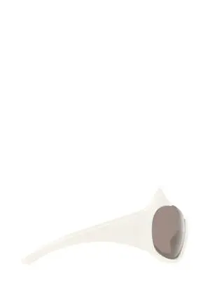 Balenciaga Gotham Cat Eye Sunglasses - White