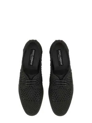 Dolce & Gabbana Woven Derby Shoes