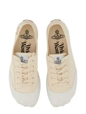 VIVIENNE WESTWOOD Animal Gym Sneakers - Cream
