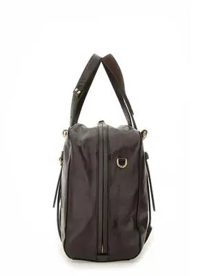 Moschino Leather Handheld Bag