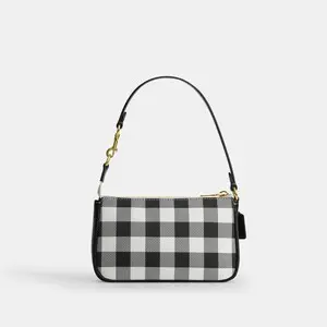 COACH OUTLET Nolita 19 With Gingham Print And Charm