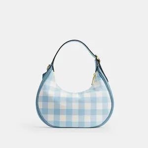 COACH OUTLET Emily Shoulder Bag With Gingham Print And Charm