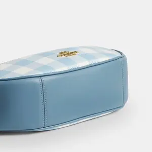 COACH OUTLET Emily Shoulder Bag With Gingham Print And Charm