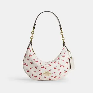 COACH OUTLET Mini Payton Bag With Cherry Print - Gold/chalk Multi