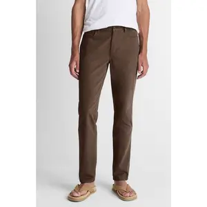 Vince Dylan Slim Fit Peached Stretch Cotton Pants - Downtown