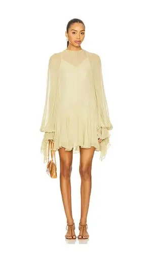 DE LA VALI Terran Mini Dress - Sand