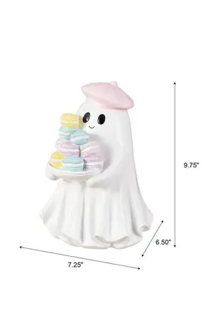 GLITZHOME Halloween Resin Witch Ghost Table Decor