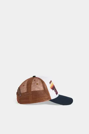 Dsquared2 Gabardine Baseball Cap - Multicolor
