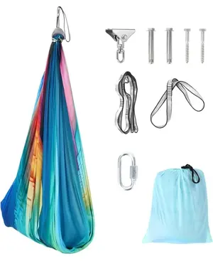 GAOMON Sensory Swing Dual-layer Therapy Swing For Autism - Blue