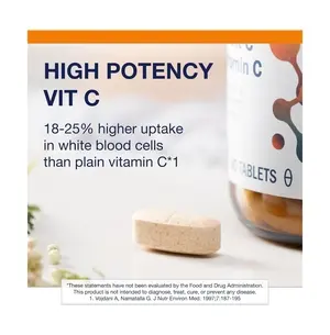 METAGENICS Ultra Potent C 1000 Buffered Vitamin C Supplement With Antioxidant Support Immune Health - No Color