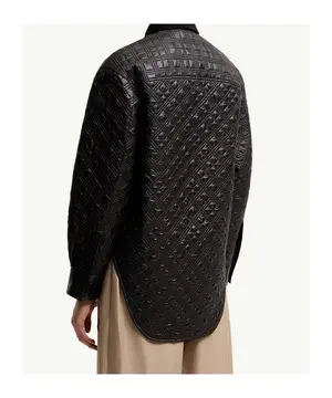 Moncler Corduroy-trimmed Quilted Shirt Jacket