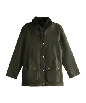Barbour Buttoned-pocket Jacket - Olive