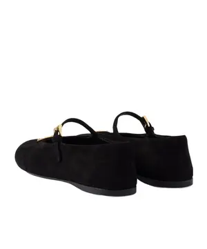 Prada Suede Ballerinas